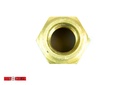 1/2 in Female NPT x 3/8 in Female NPT Brass Reducing Coupler | Dirt Killer